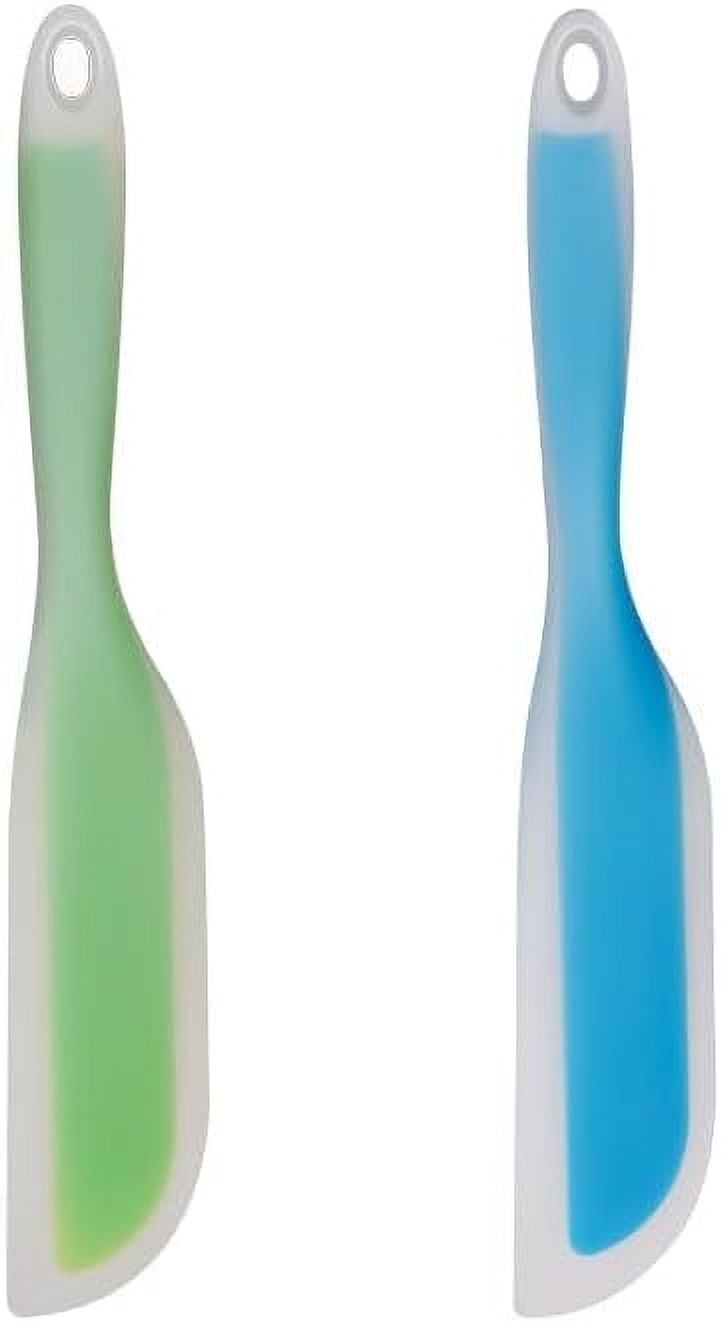 UYGDUY-Nonstick Silicone Knife Shaped Flexible Kitchen Spatula Scraper ...