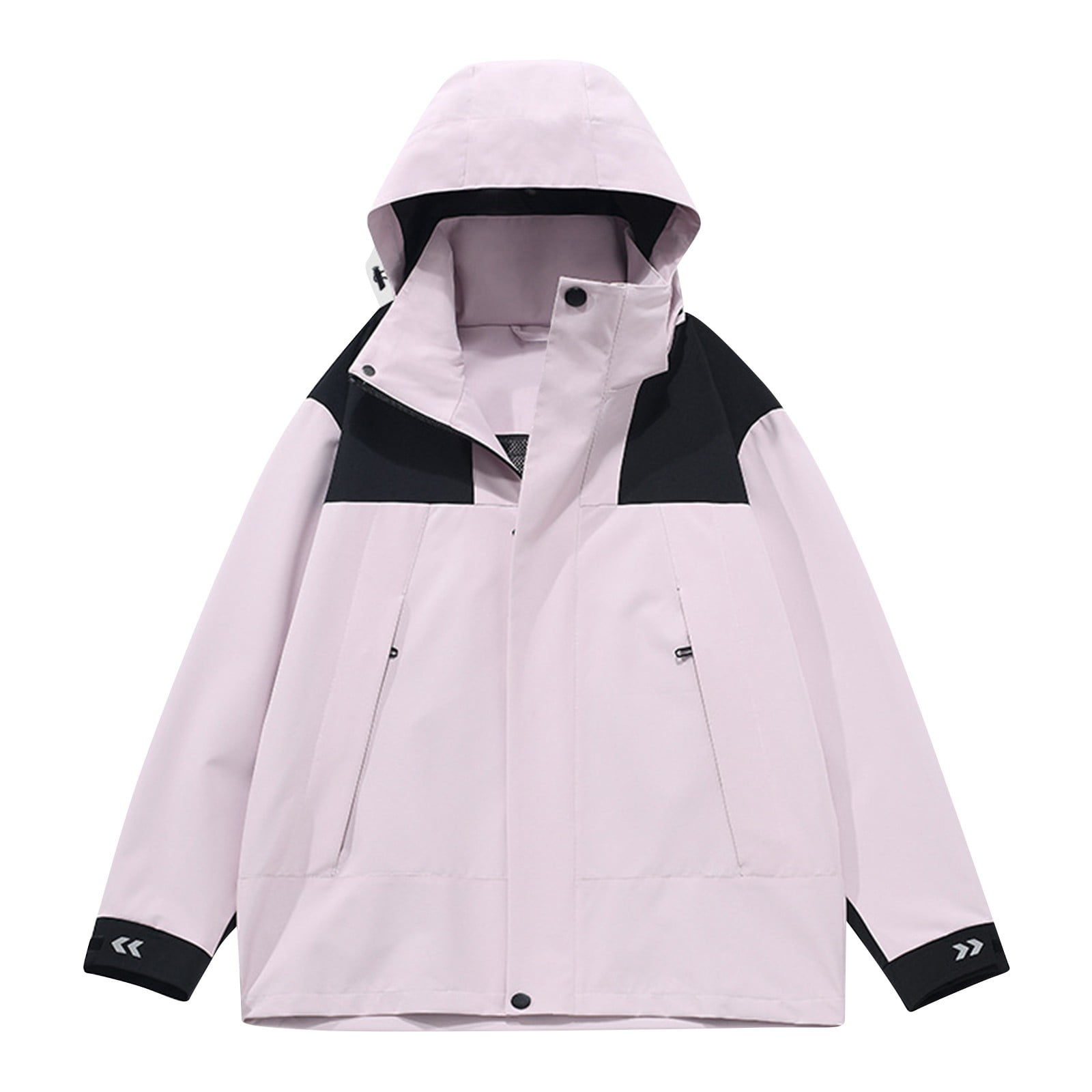 UYISJ Rain Jacket for Women Loose Fit Waterproof Lightweight Rain Coat ...