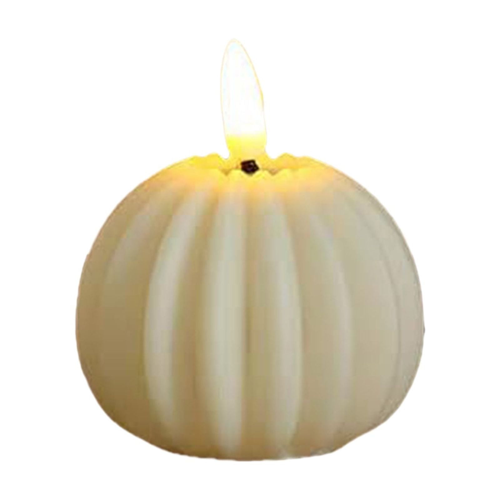 UYTIHGLOJK Battery Operated Pumpkin Candle Pumpkin Battery Operated ...