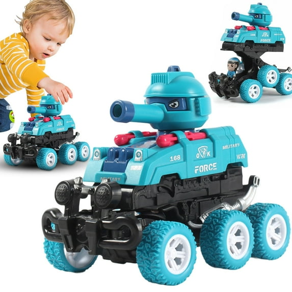 UYTRXJ Tank Car Toys For 6 7 8 9 10 Years Old Boys Shooting Truck Kits ...