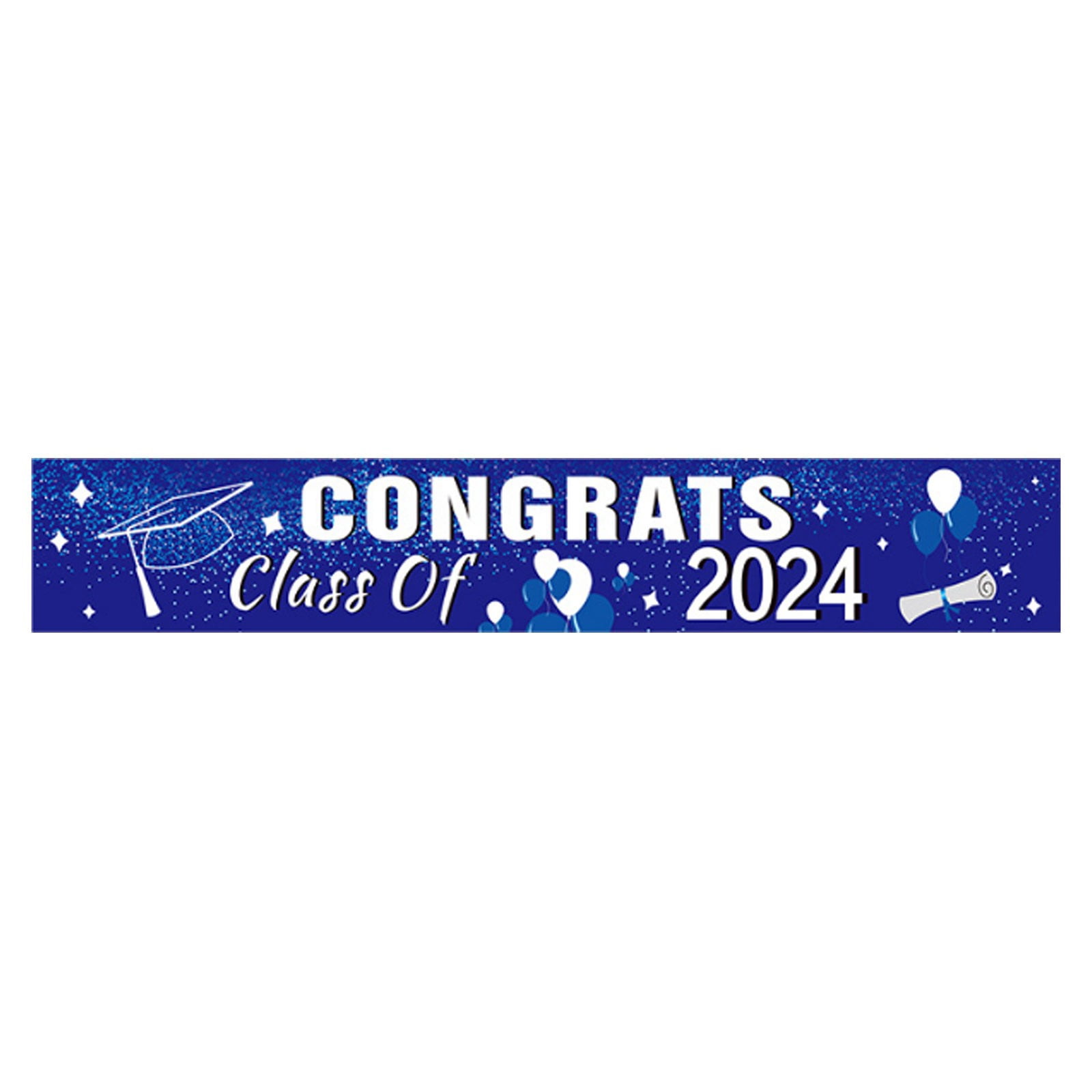 UYUH 2025 Graduation Season Banner Indoor/Outdoor Hanging Graduation ...