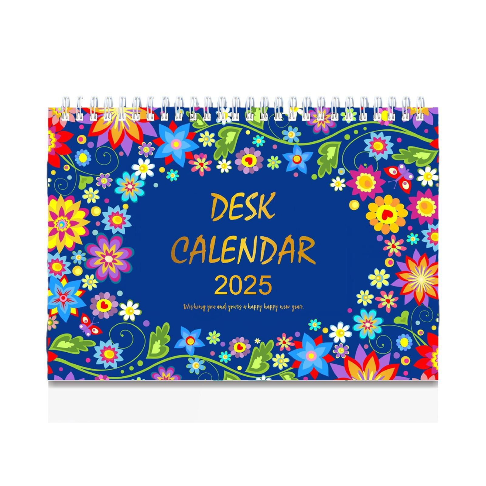 UYUH 2025 Small Desk Calendar Standing Desk Calendar Jan 2025 Dec 2025 ...