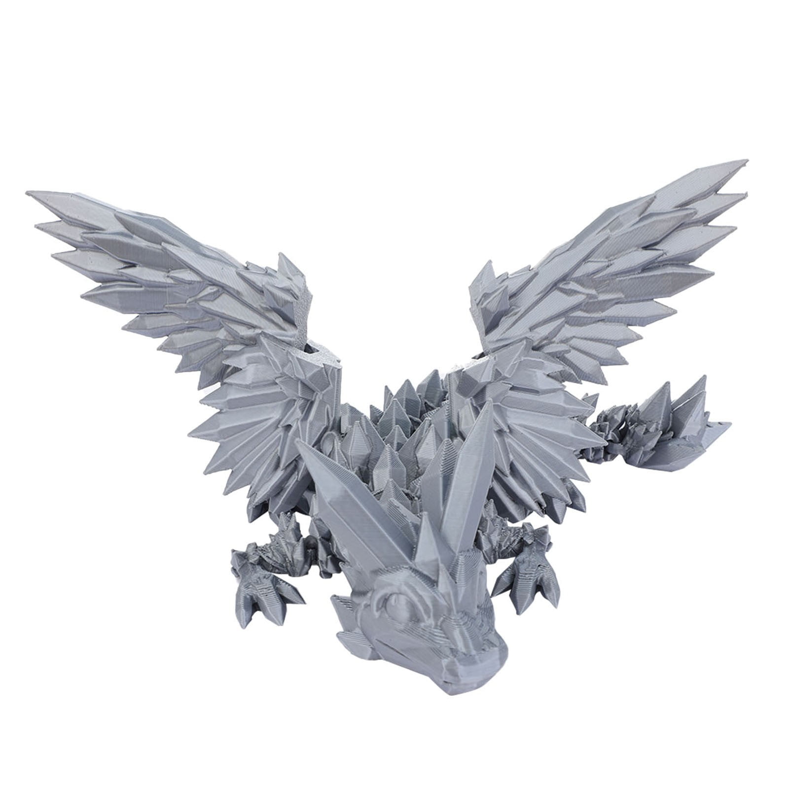 UYUH 3D Printed Articulated Dragon with Movable Wings Large Flying ...