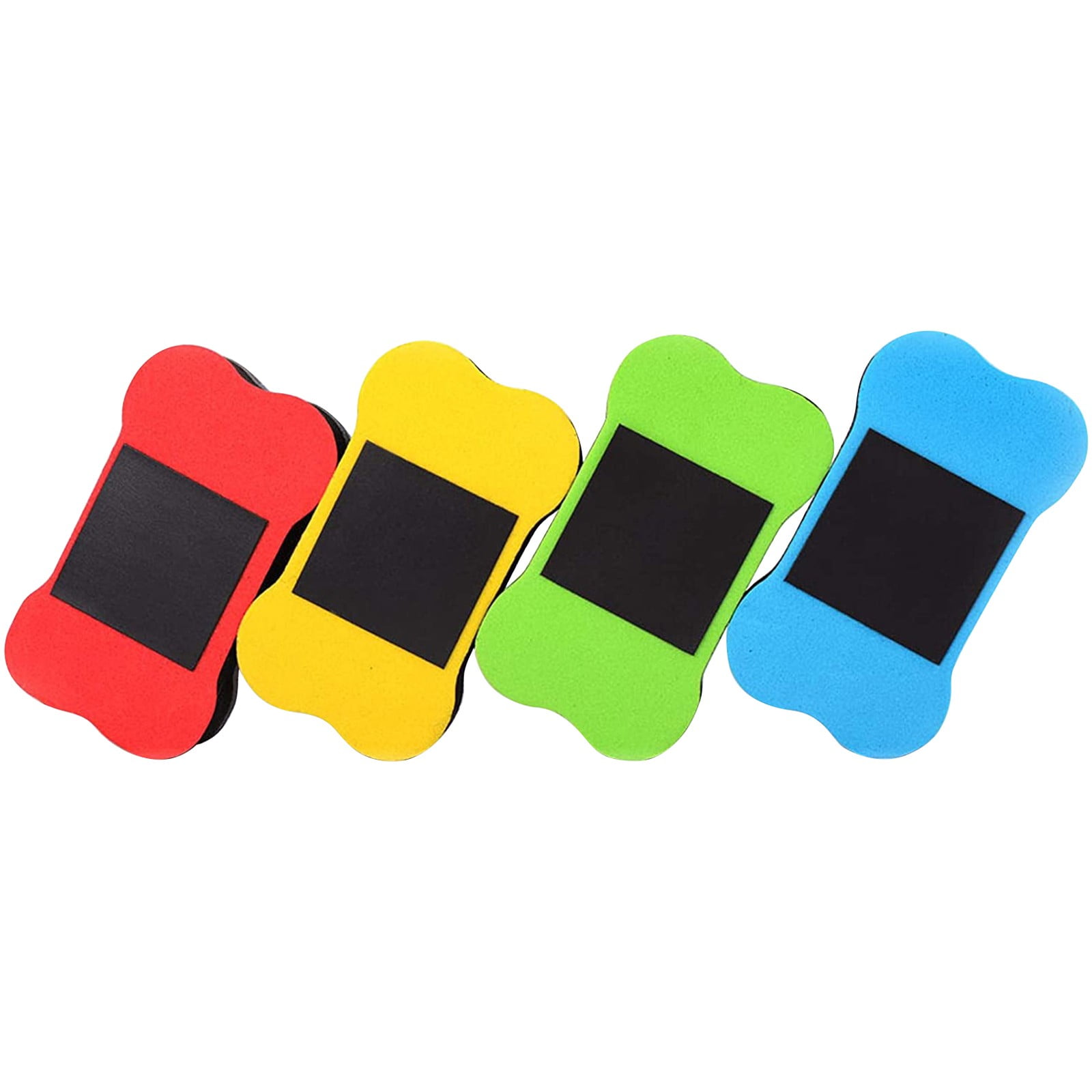 UYUH 4-Pack Magnetic Microfiber Chalkboard Erasers, Dustless and ...