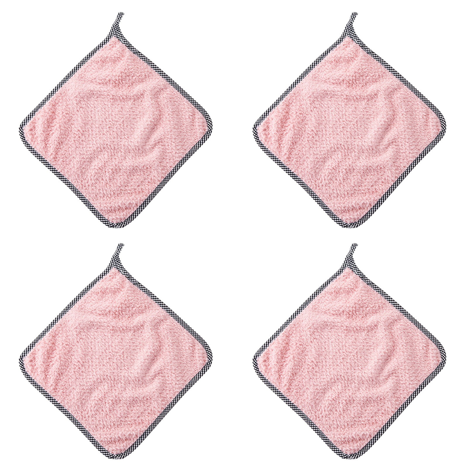 UYUH 4pc Non-stick Oil Hand Towel Rags Can Be Hung Rags Kitchen Rags ...