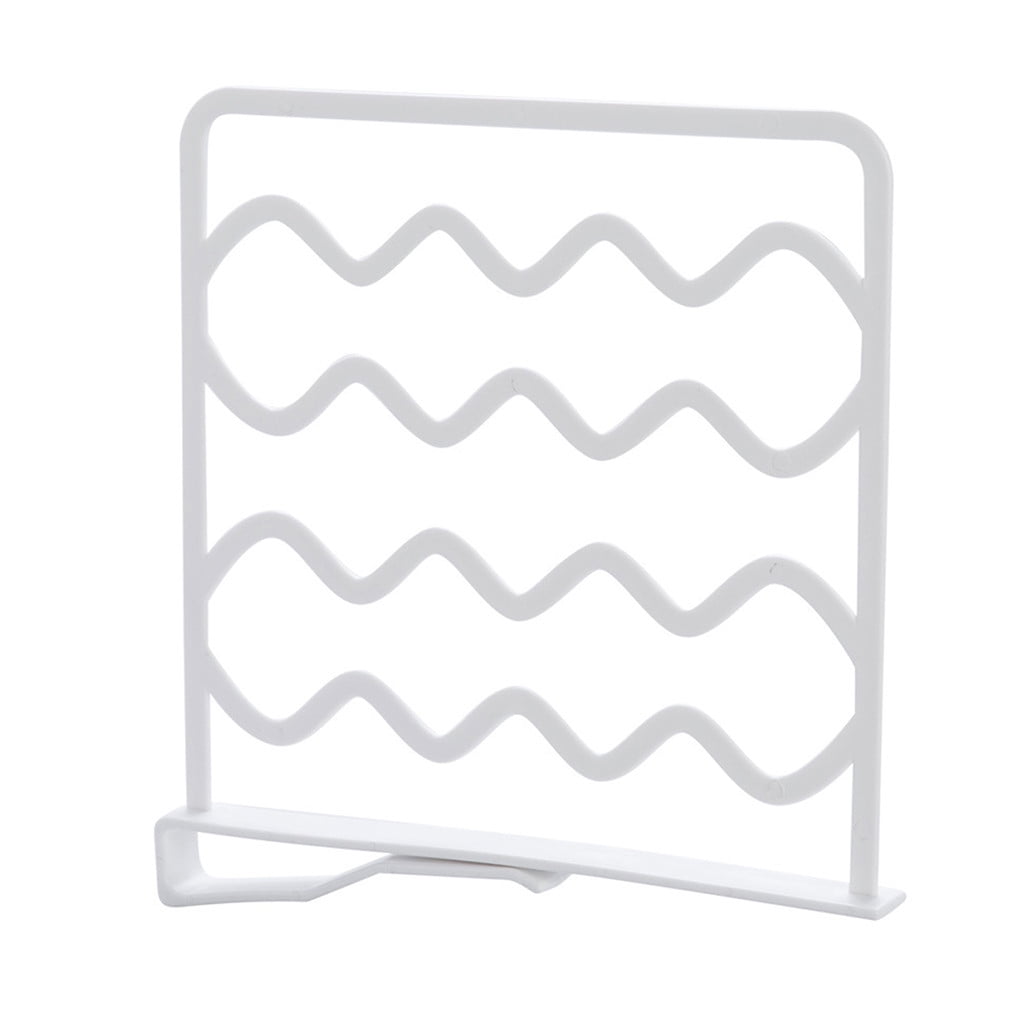 UYUH Adjustable Closet Shelf Dividers Non-Slip Wardrobe Partition ...