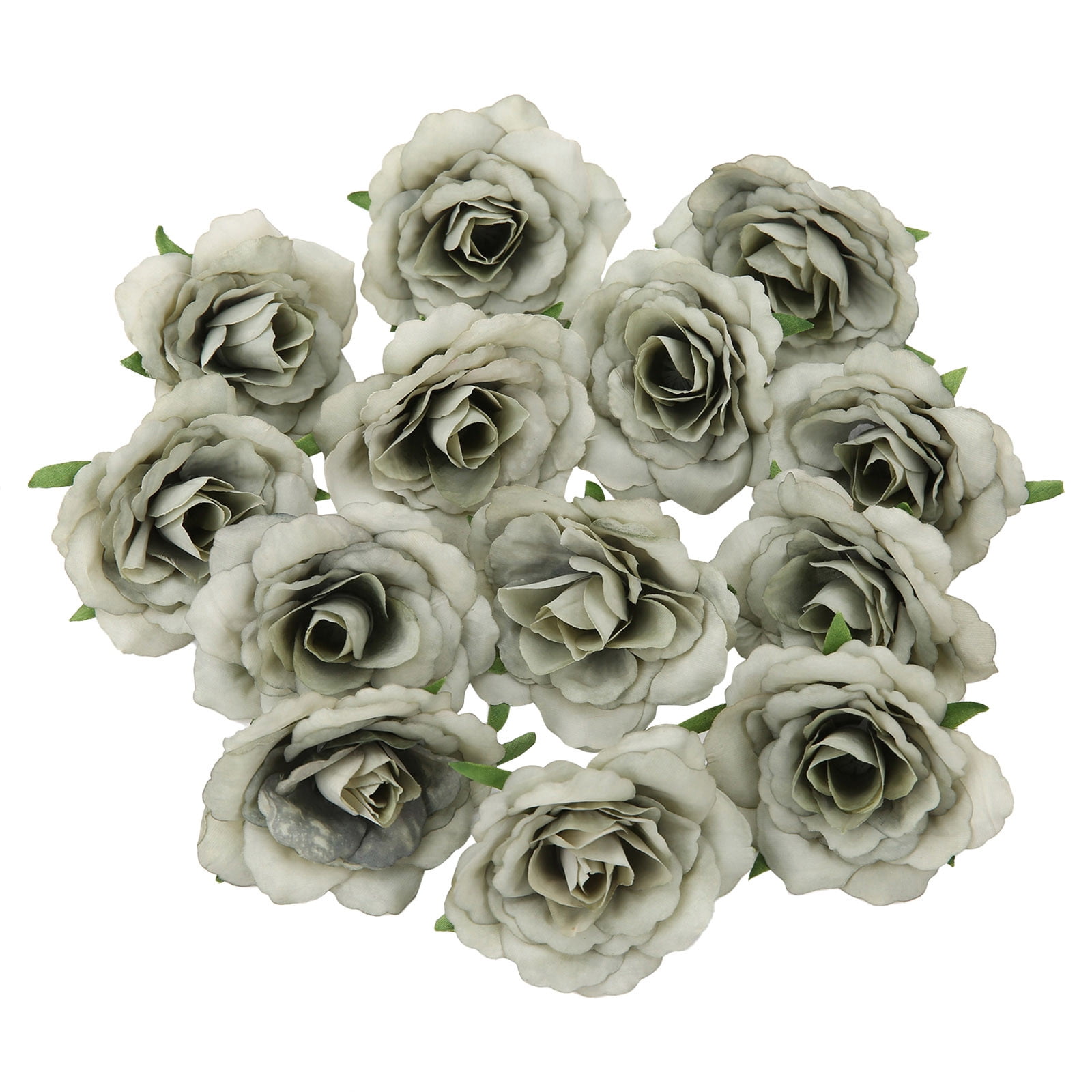 UYUH Artificial Silk Rose Flower Single Head Realistic Fake Rose for ...