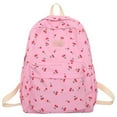 UYUH Cherry Print Backpack, Laptop Travel Casual Daypack with Multiple ...