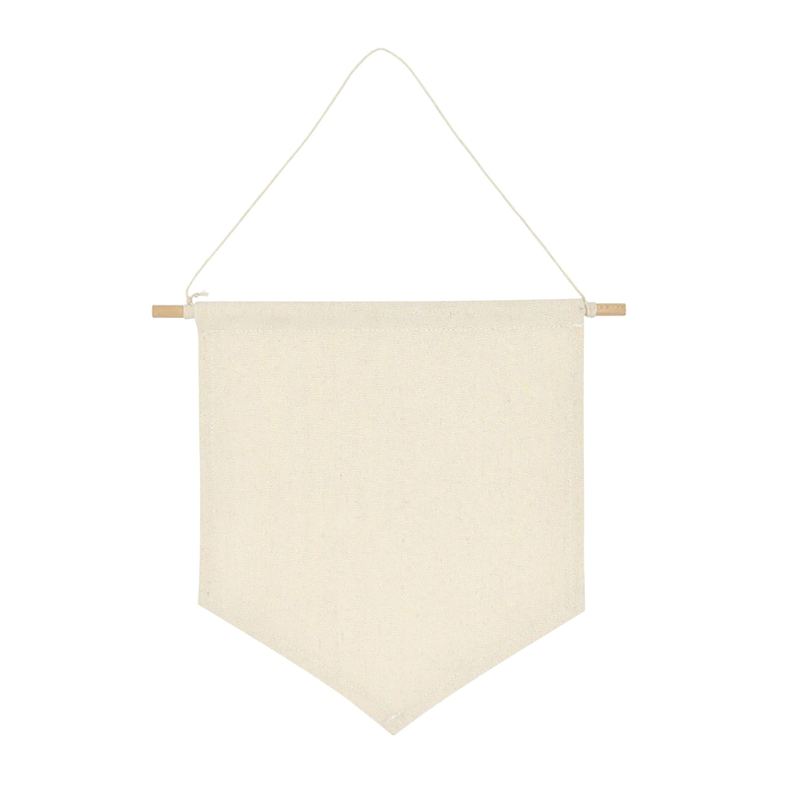 UYUH ‌Cotton Hanging Banners Wall Art Set with Reclaimed Wood Rods ...