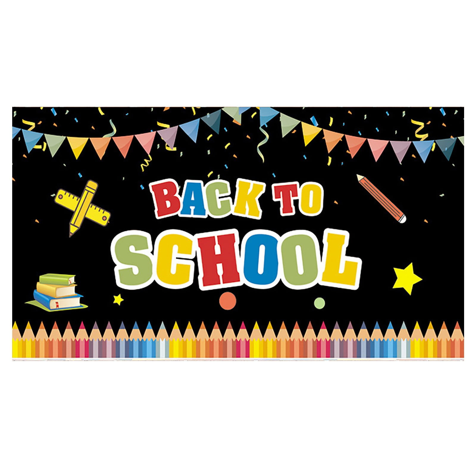 UYUH ‌Customizable Back to School Banner | Large Fabric Decor for ...