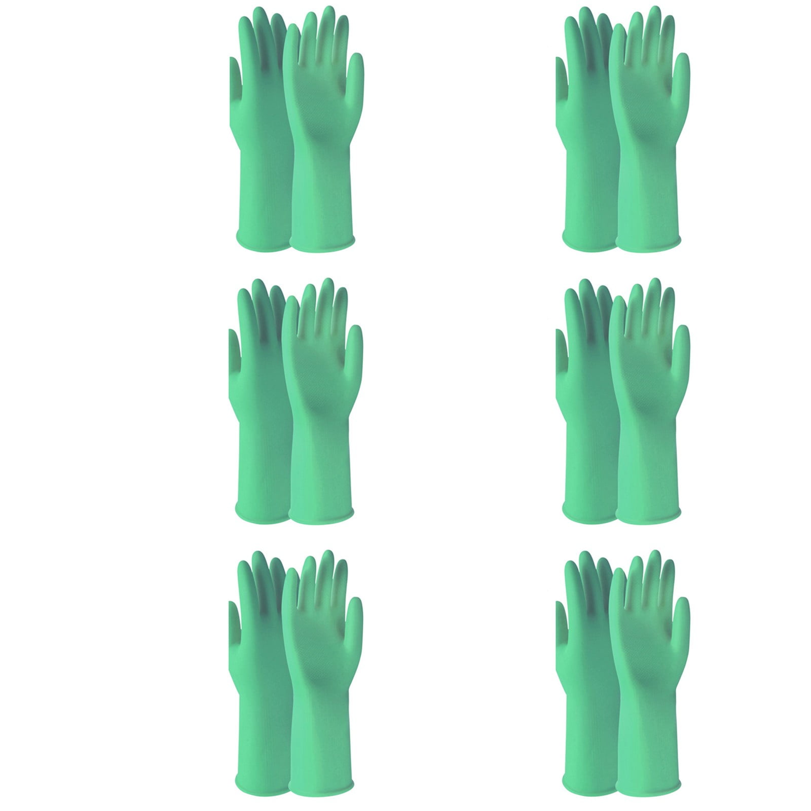 UYUH ‌Extra-Length Natural Latex Dishwashing Gloves | Heat-Resistant ...