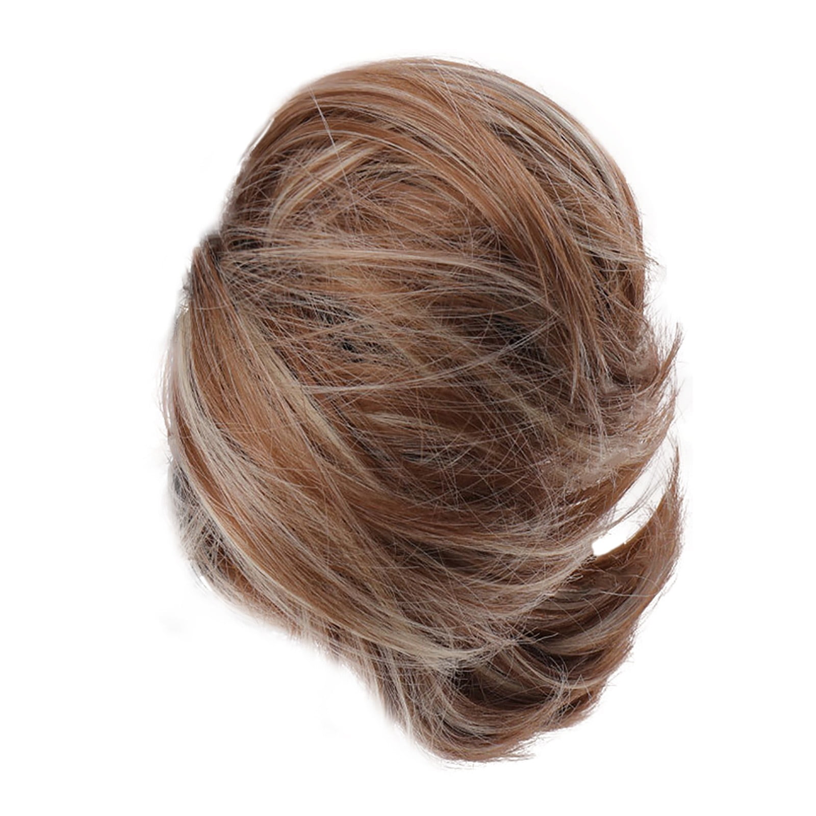 UYUH Female Hair Bag Ball Head Wig Button Flower Bag Wig, Hair Ring ...