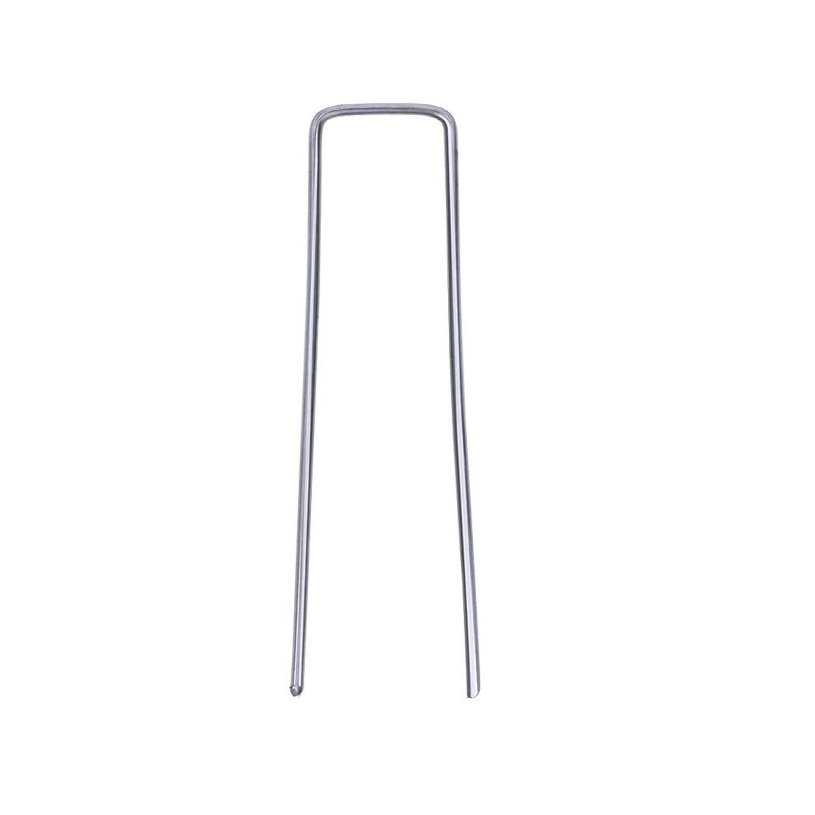 UYUH Heavy-Duty U-Shaped Garden Staples | Galvanized Steel Rust-Proof ...