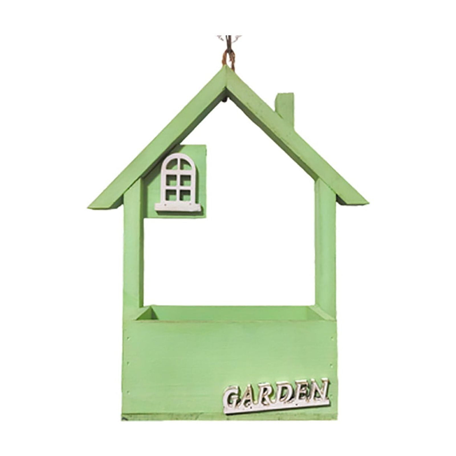 UYUH House Shape Window Bird Feeder with Strong Suction Cup ...
