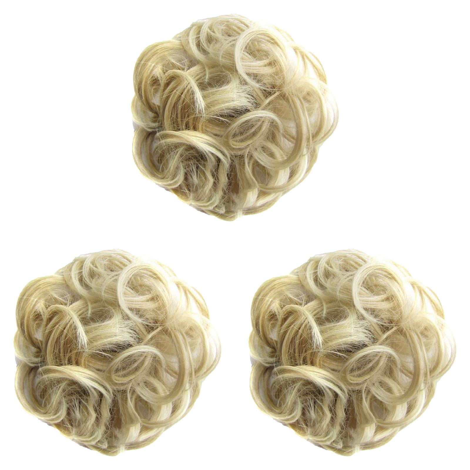 UYUH Human Hair Bun Messy Bun Hair Piece Human Hair Bun Extension ...