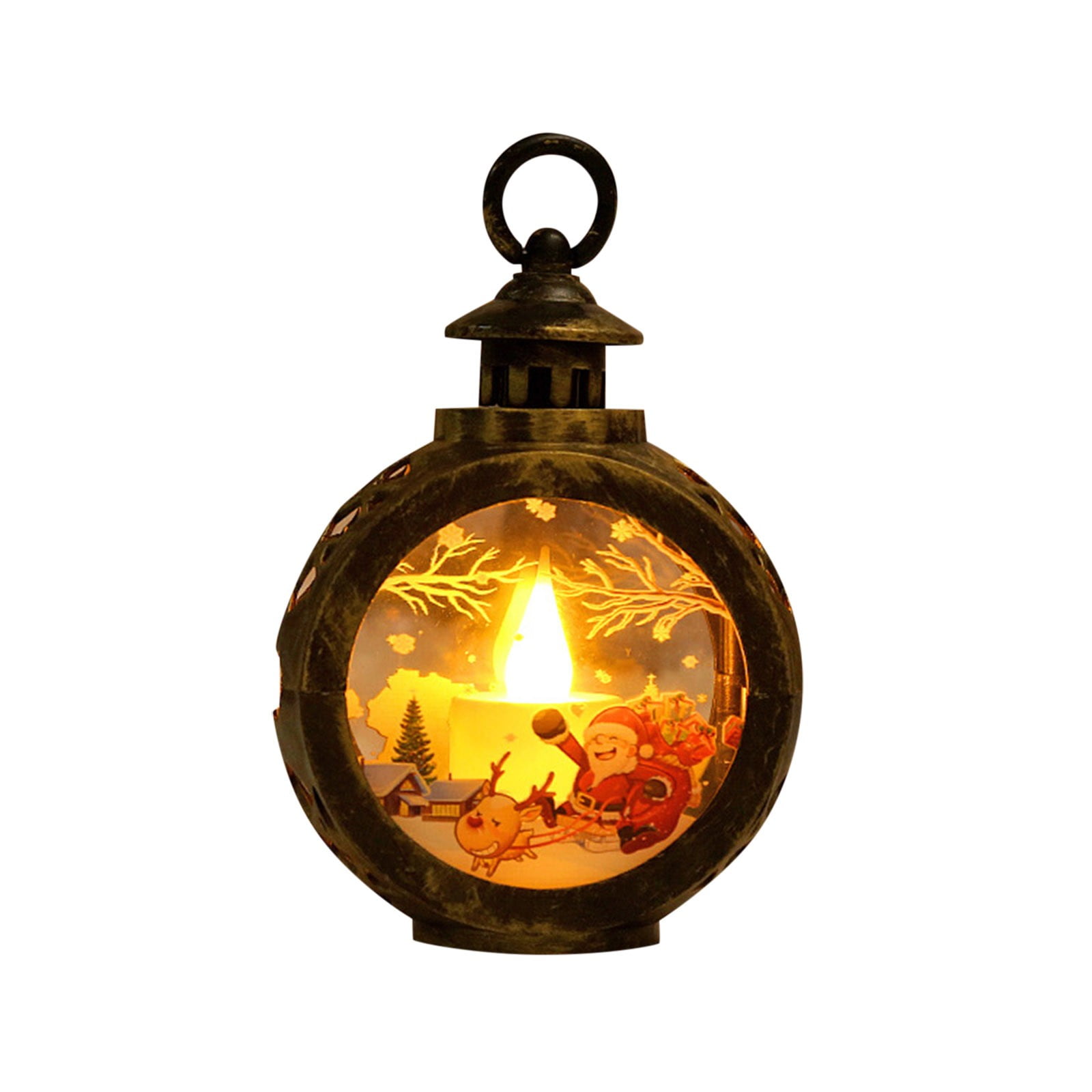 UYUH LED Christmas Light Small Round Pendant Children Hand Held Gift ...