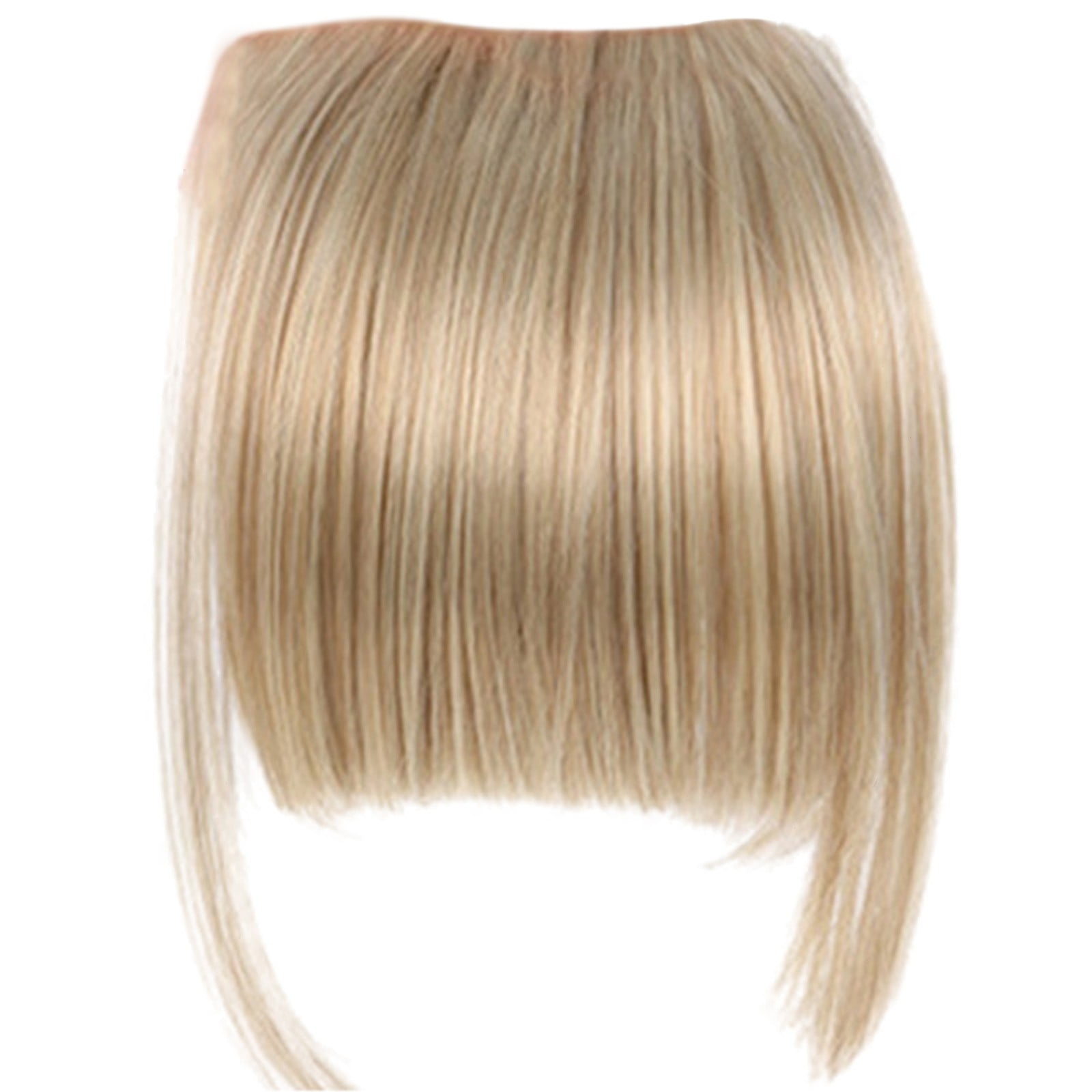 UYUH Ladies B-angs Wig Front Fringe Head Clipped In The Human Hair ...