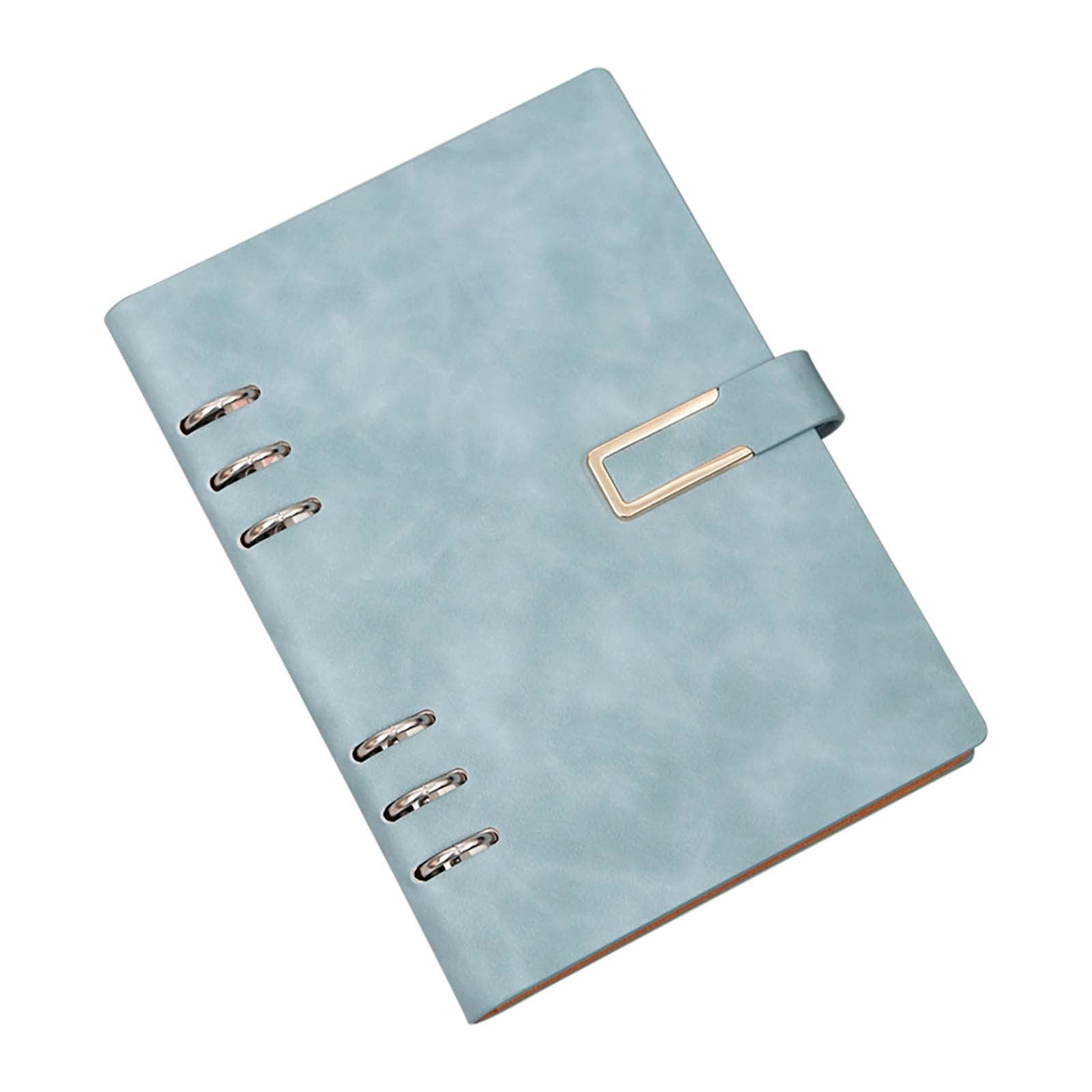 UYUH ‌Leather A6 Notebook & Planner | Weekly Schedule, Agenda Journal ...