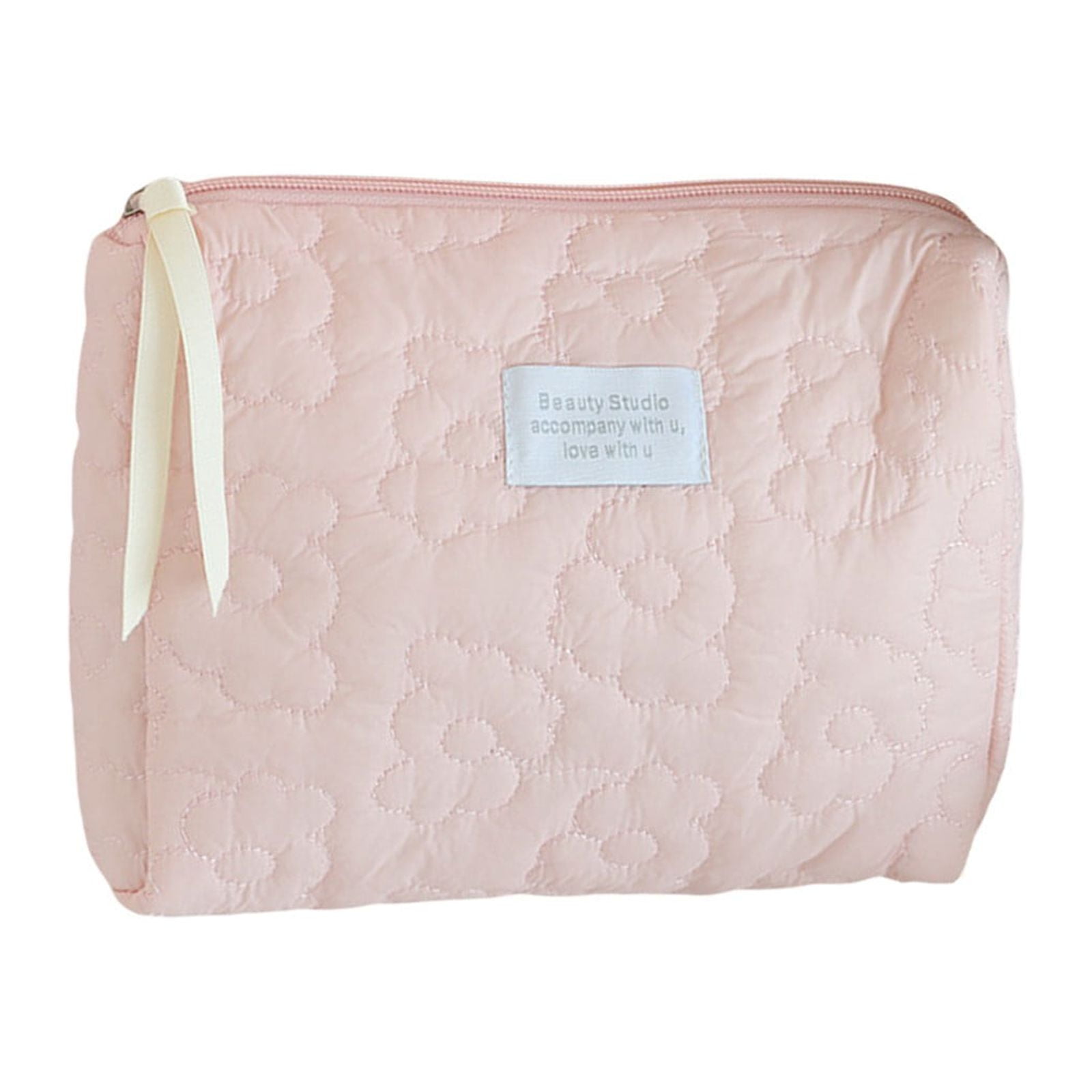 UYUH Makeup Bag for Women Large Capacity Quilted Cosmetic Toiletry ...