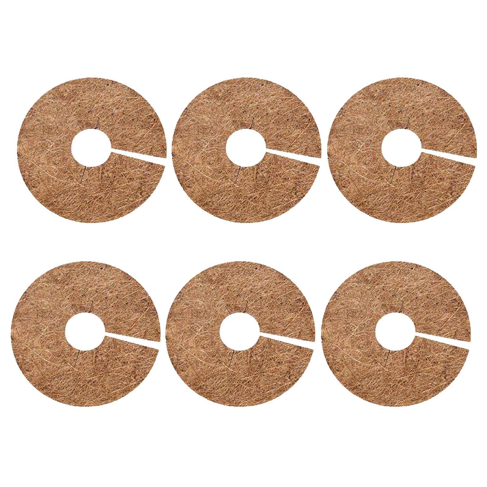 UYUH ‌Natural Coconut Fiber Tree Protector Mats | 20CM Weed Barrier ...