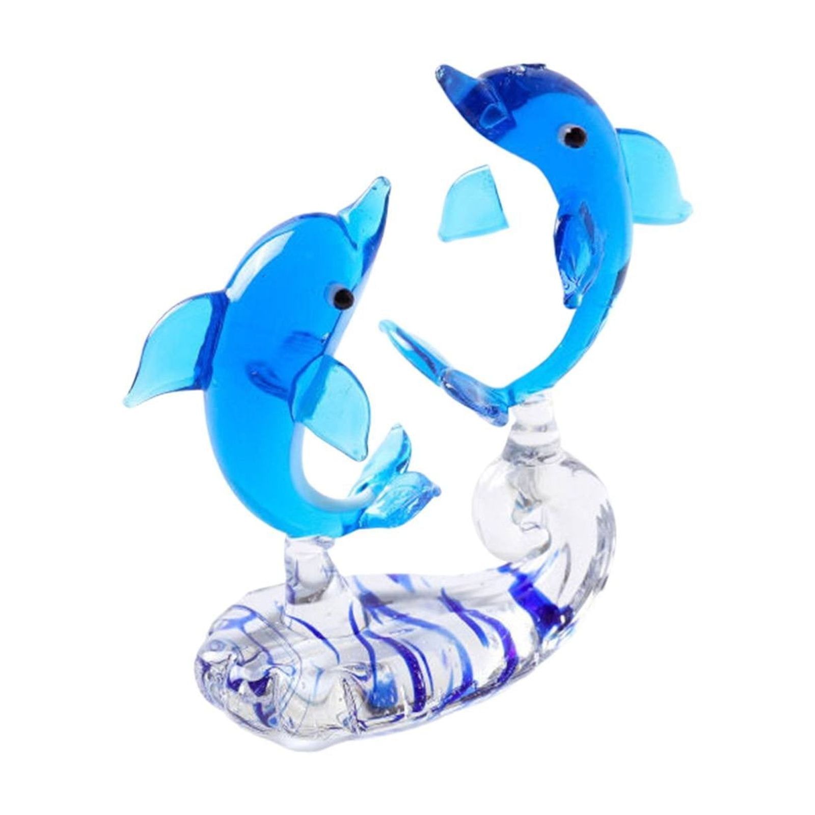UYUH Oceanic Glass Art Double Layer Handmade Marine Figurines ...