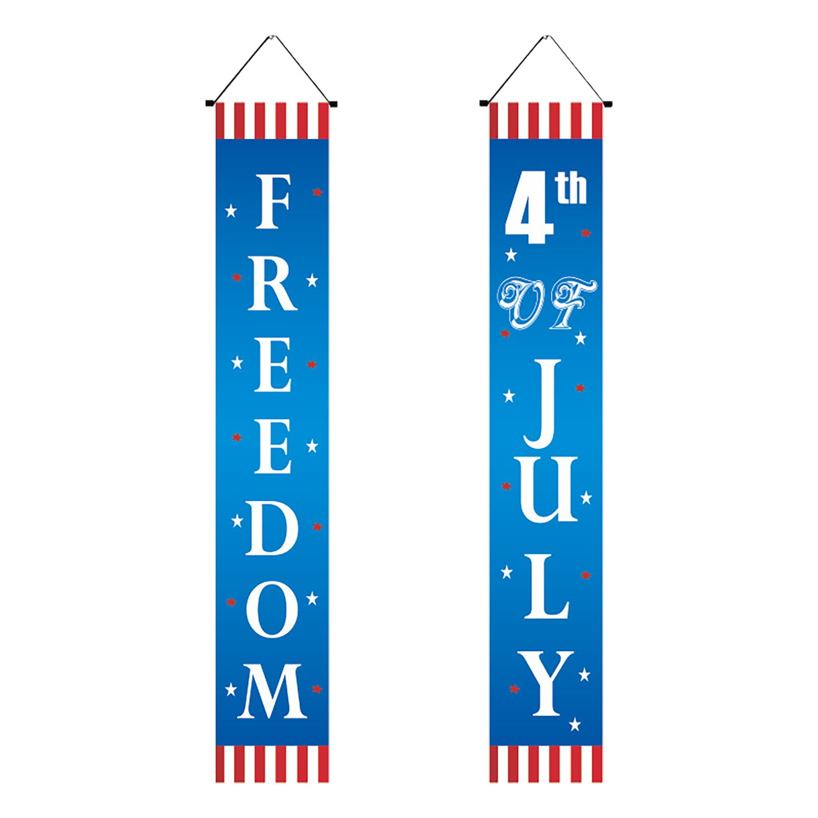 UYUH Patriotic Welcome Porch Sign 4th of July & Memorial Day Hanging ...