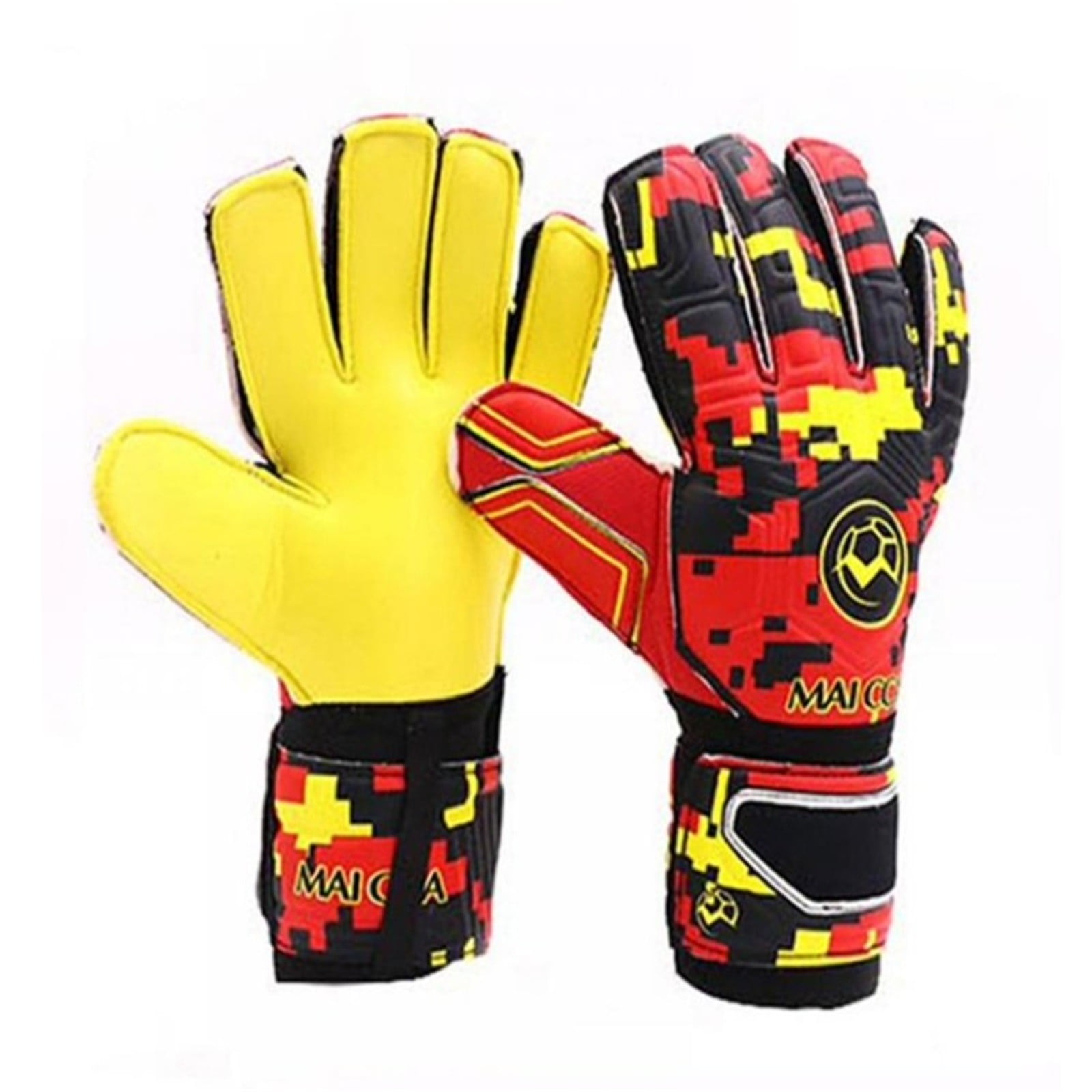 UYUH ‌Professional Football Goalkeeper Gloves with Premium Latex & Anti ...