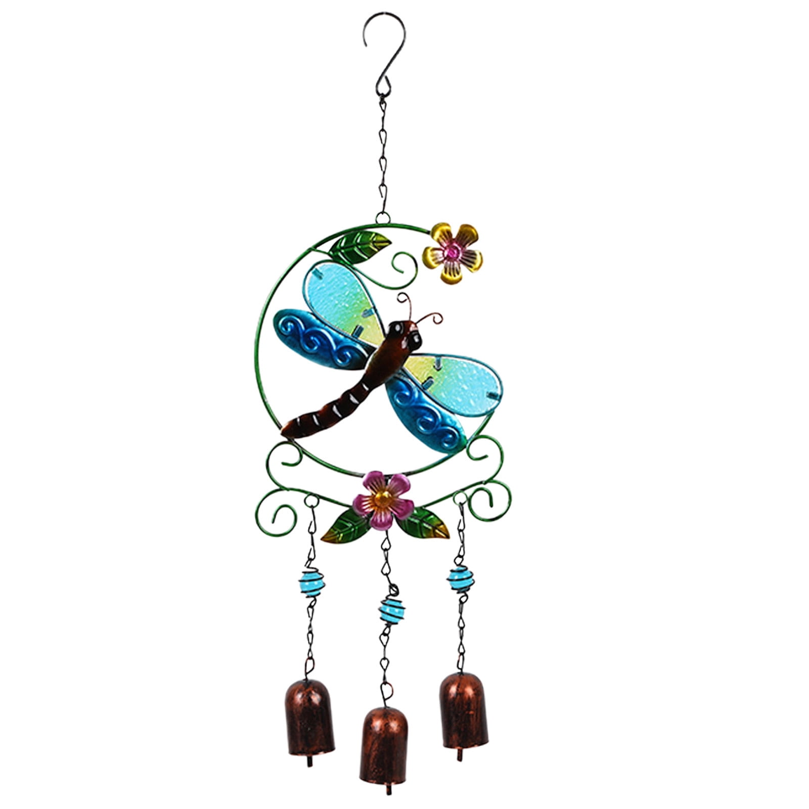 UYUH Retro Metal Animal Wind Chime Ornaments Creative Balcony Courtyard ...