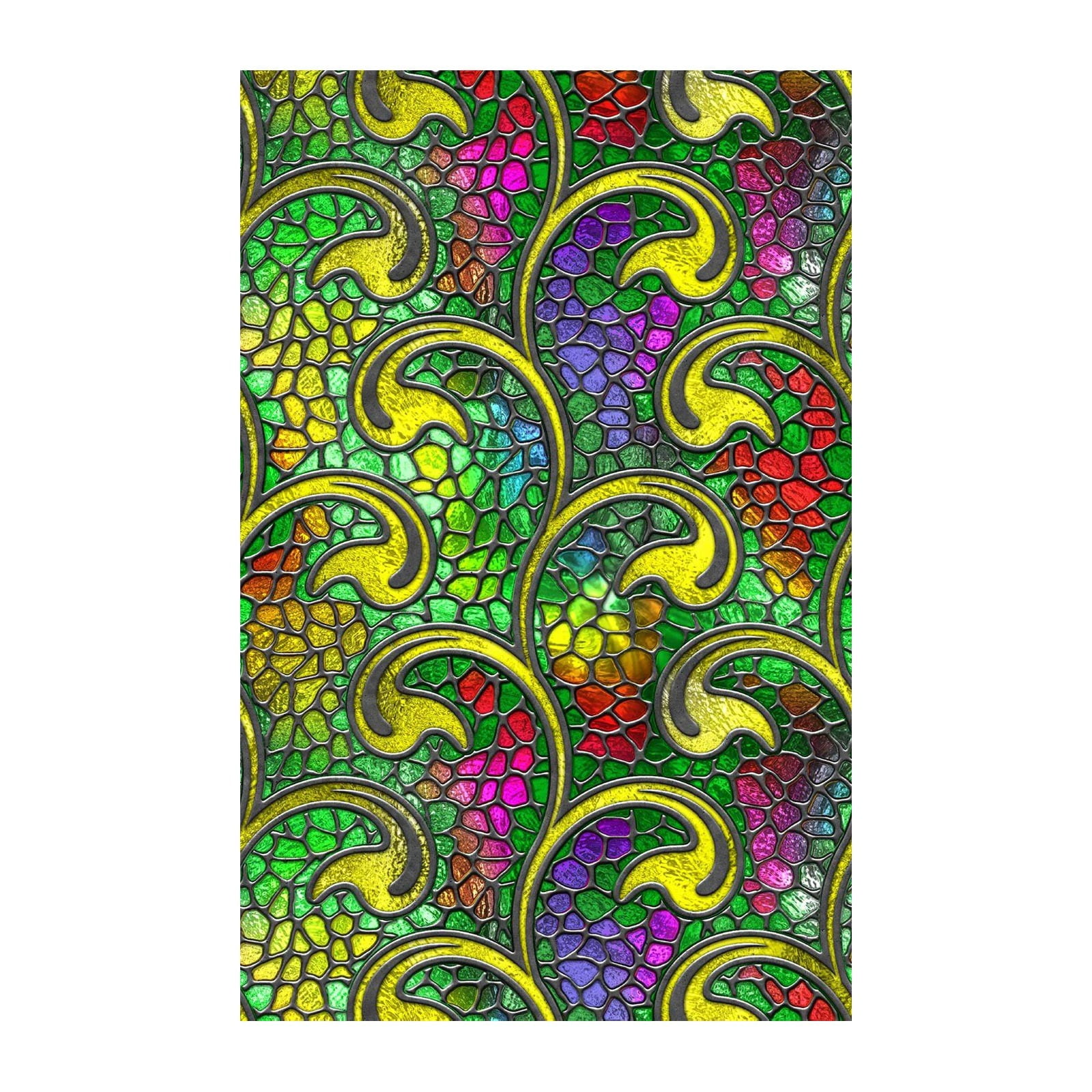 UYUH Stickers Decorations Adhesive Painted Electrostatic Window Paper ...