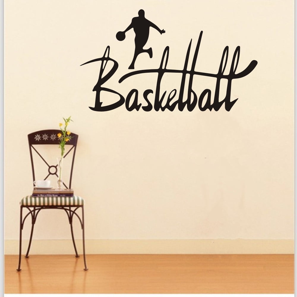 UYUH Wall Stickers Basketball Sport Removable Wall Sticker Room Mural ...