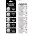 UYWGF-40 pcs Pack CR2025 Battery 3v Lithium Button Cell Coin 2025 ...