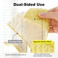 UYWGF-Bubble Mesh Microfiber Cleaning Cloth, Reusable Non-Scratch ...