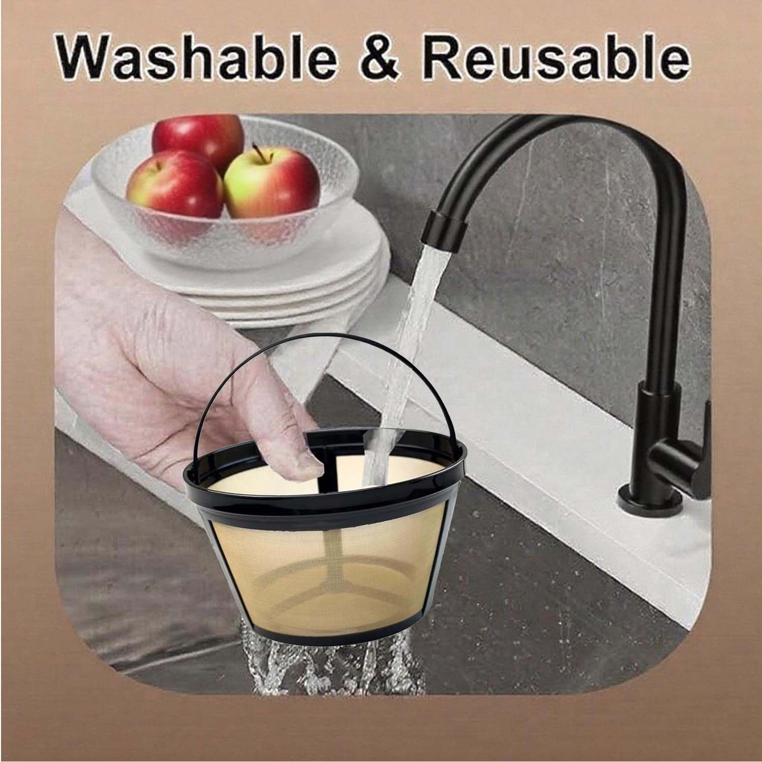 UYWGF-Reusable Coffee Filter, fits Mr. Coffee 10-12 Cup Coffee Maker ...