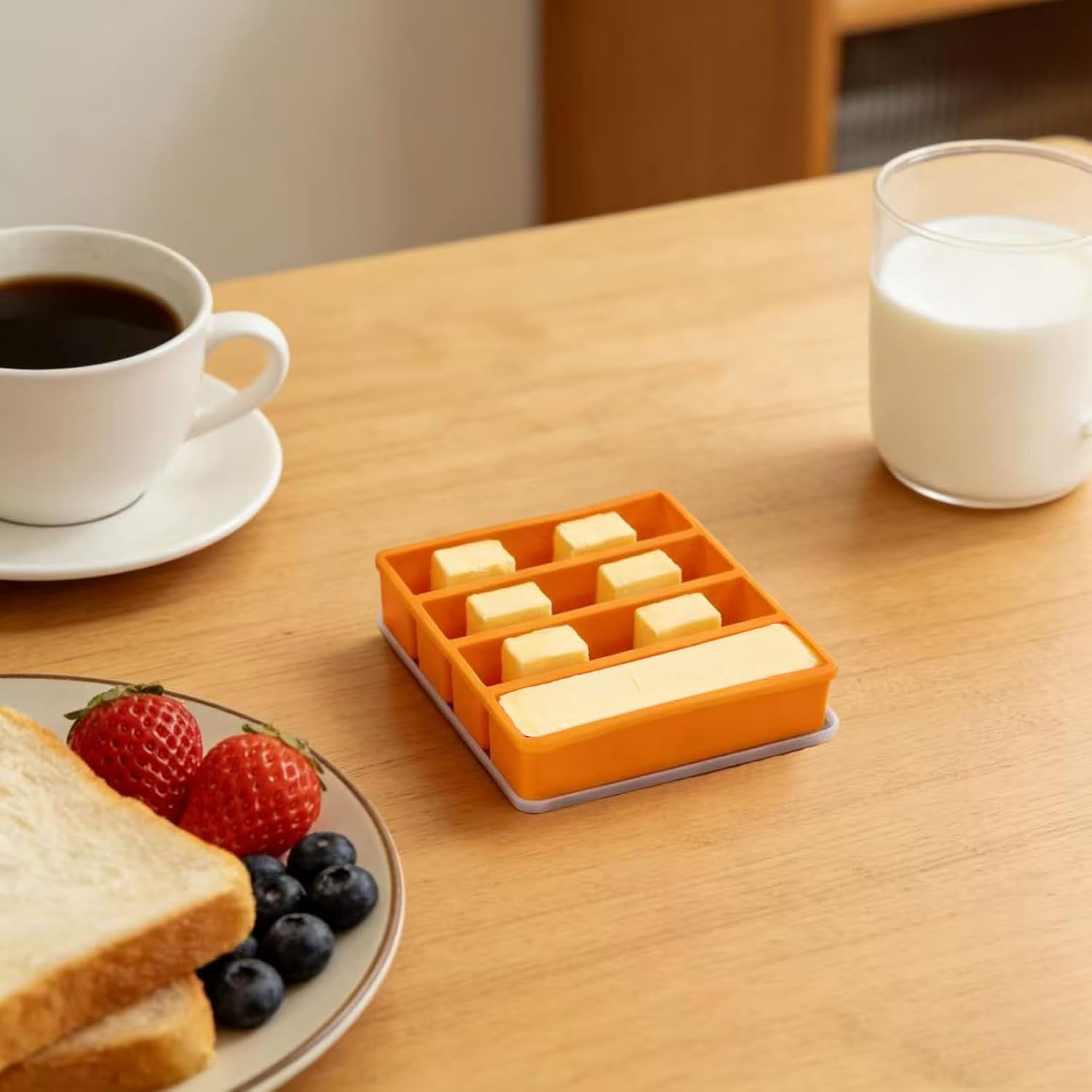 UYWGF-Silicone Butter Mold Tray, Non Stick Energy Stick, Cake with ...