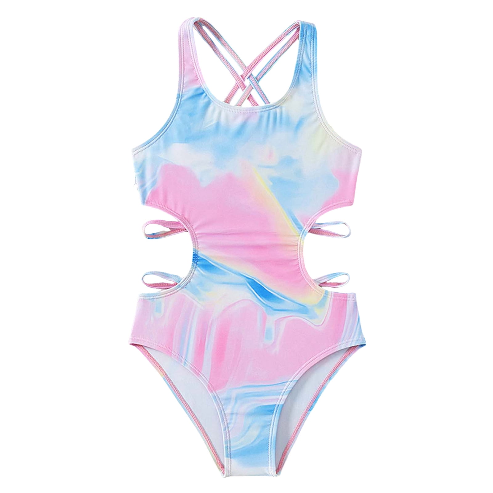 UYYX Girl Swimsuits Girls Bathing Suits Size 10-12 Girls Swimsuit ...