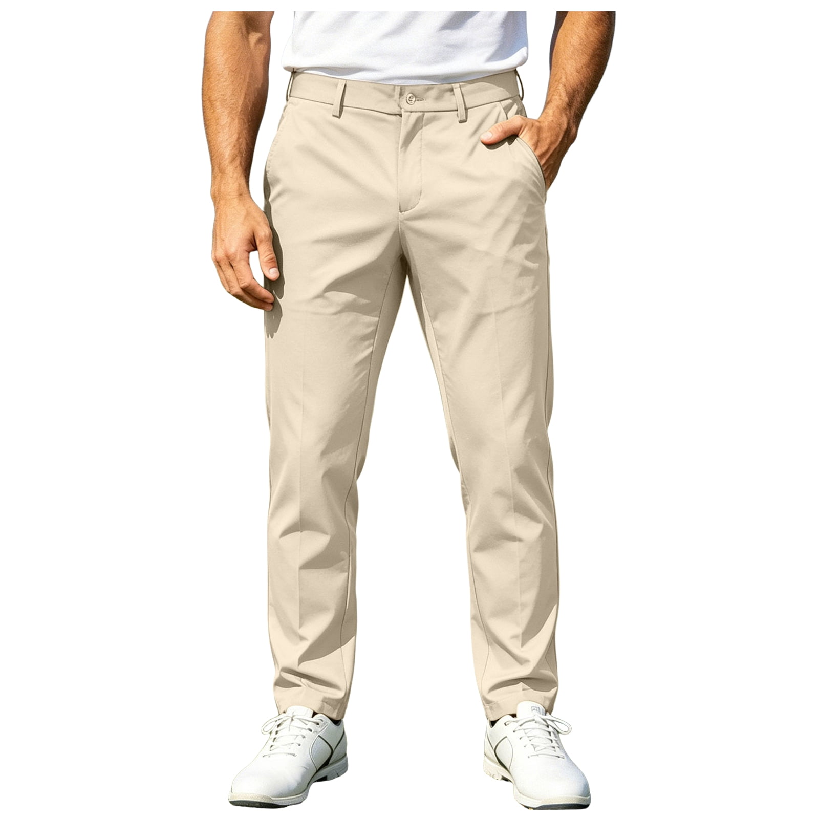 UYYX Mens Golf Pants Men's Golf Pants Breathable Straight Leg Trousers ...