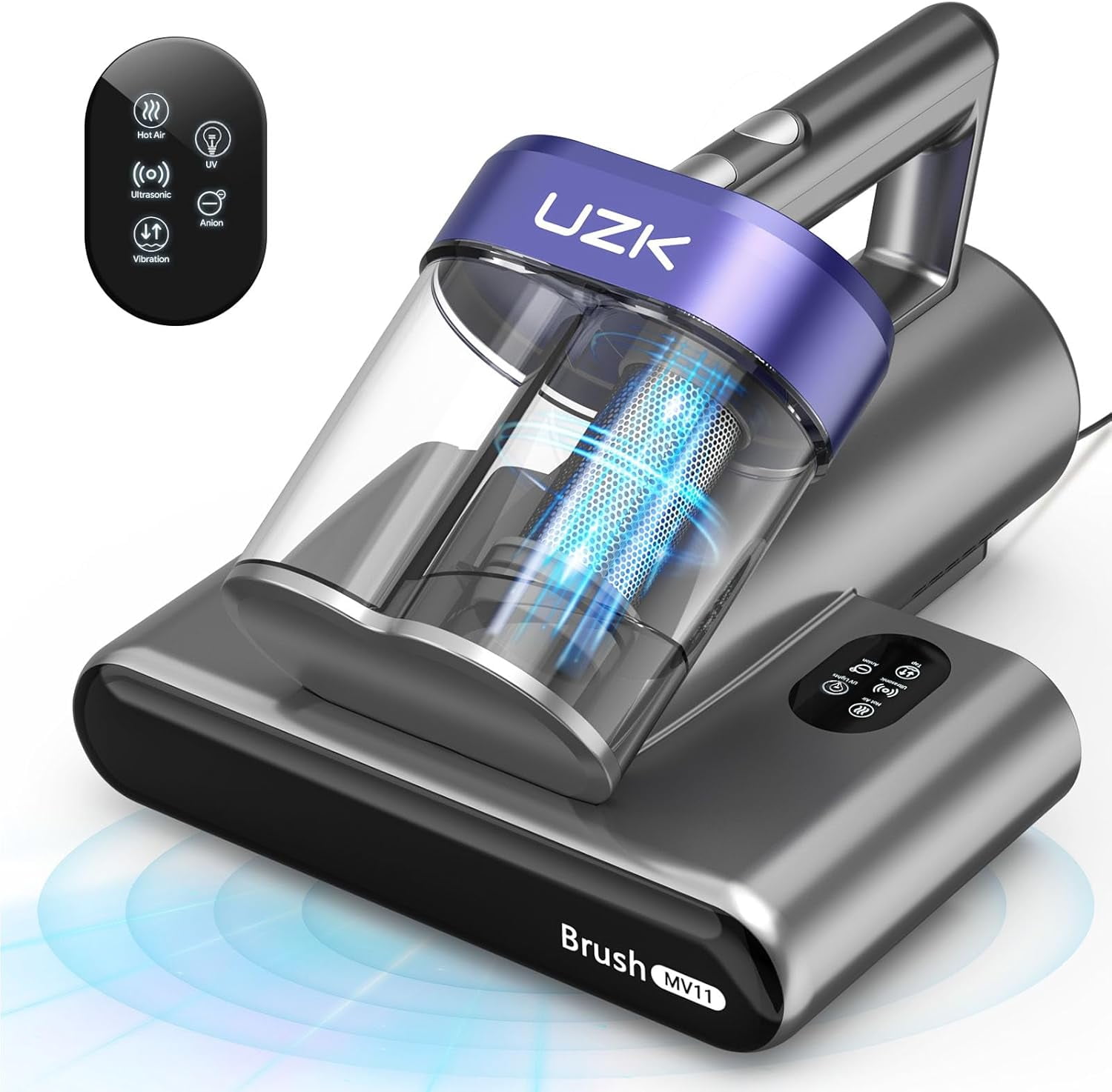 UZK MV11-01 Mattress Vacuum Cleaner, Corded, Light Purple - Walmart.com
