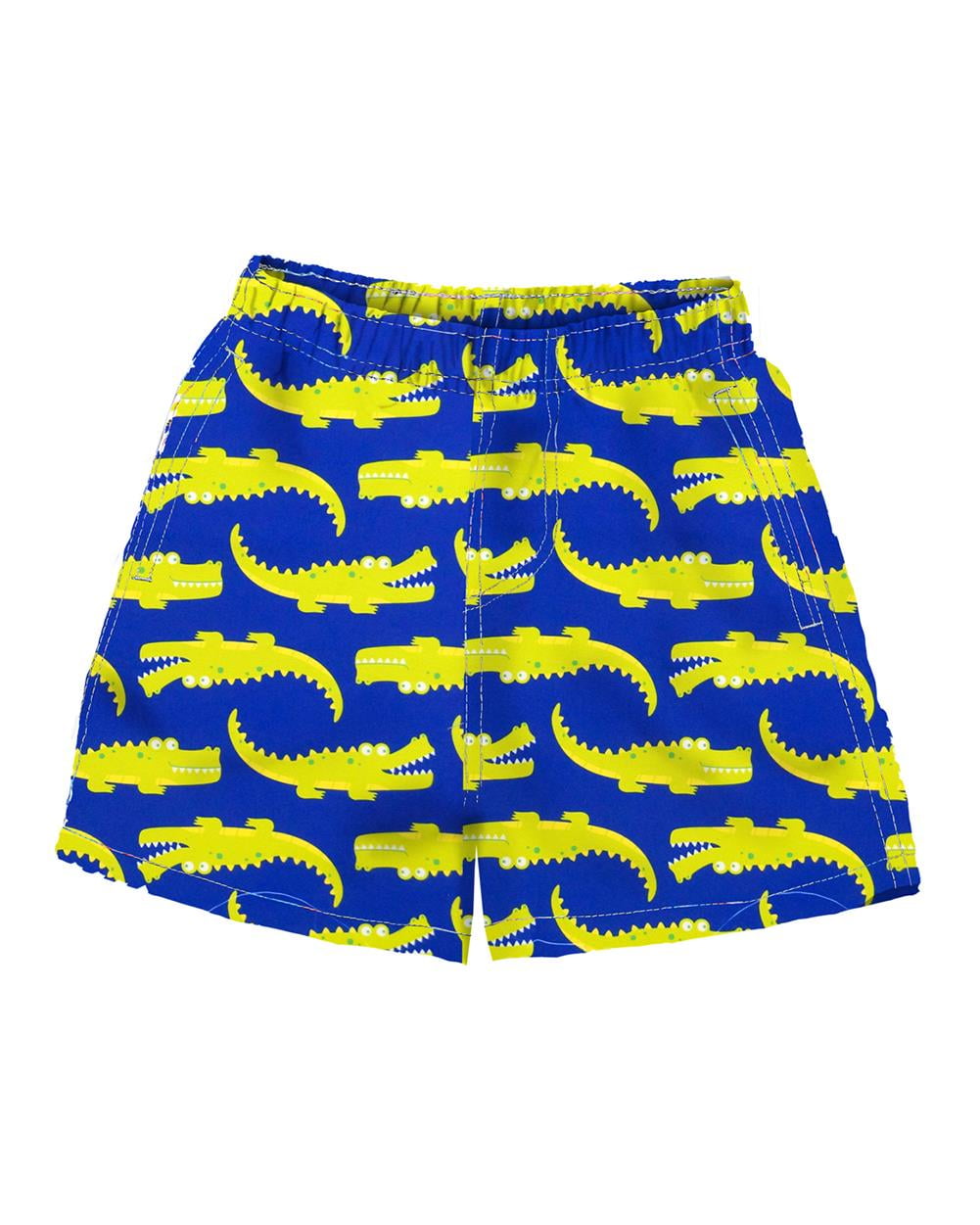 UZZI Toddler Swim Shorts Fast Dry Fun Print, Navy Croco, Size: 4T, Uzzi ...