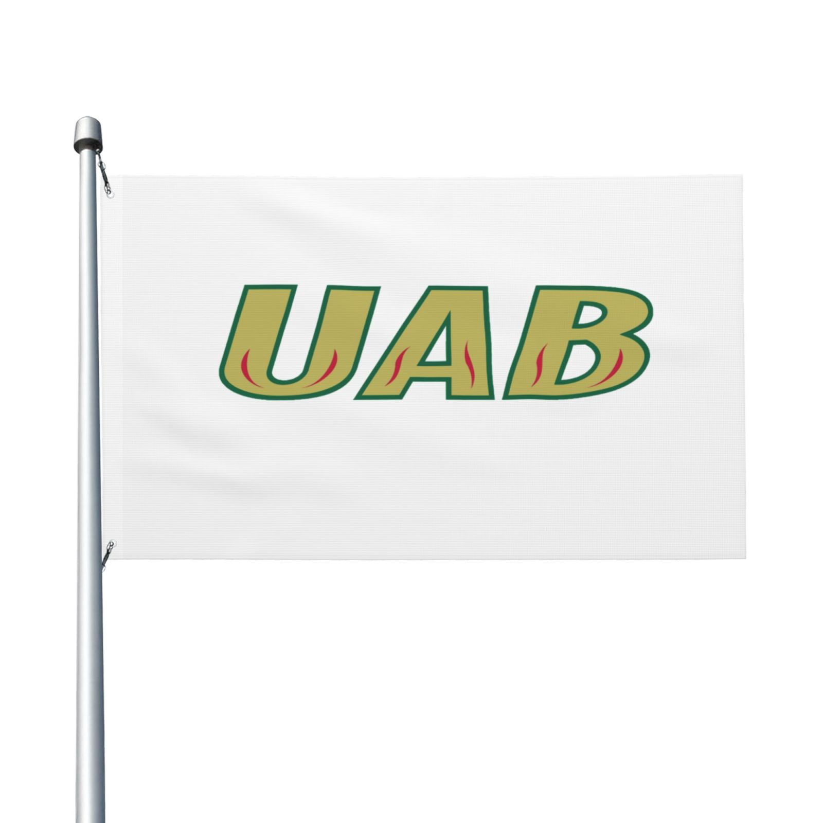 Uab Blazers Logo 3x5 Ft Flag Double Sided Indoor Outdoor Double ...