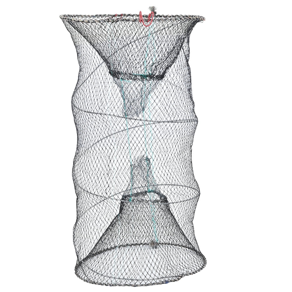 Uadme Shrimp Bait Trap Net - Portable Folding Automatic Fishing Net ...