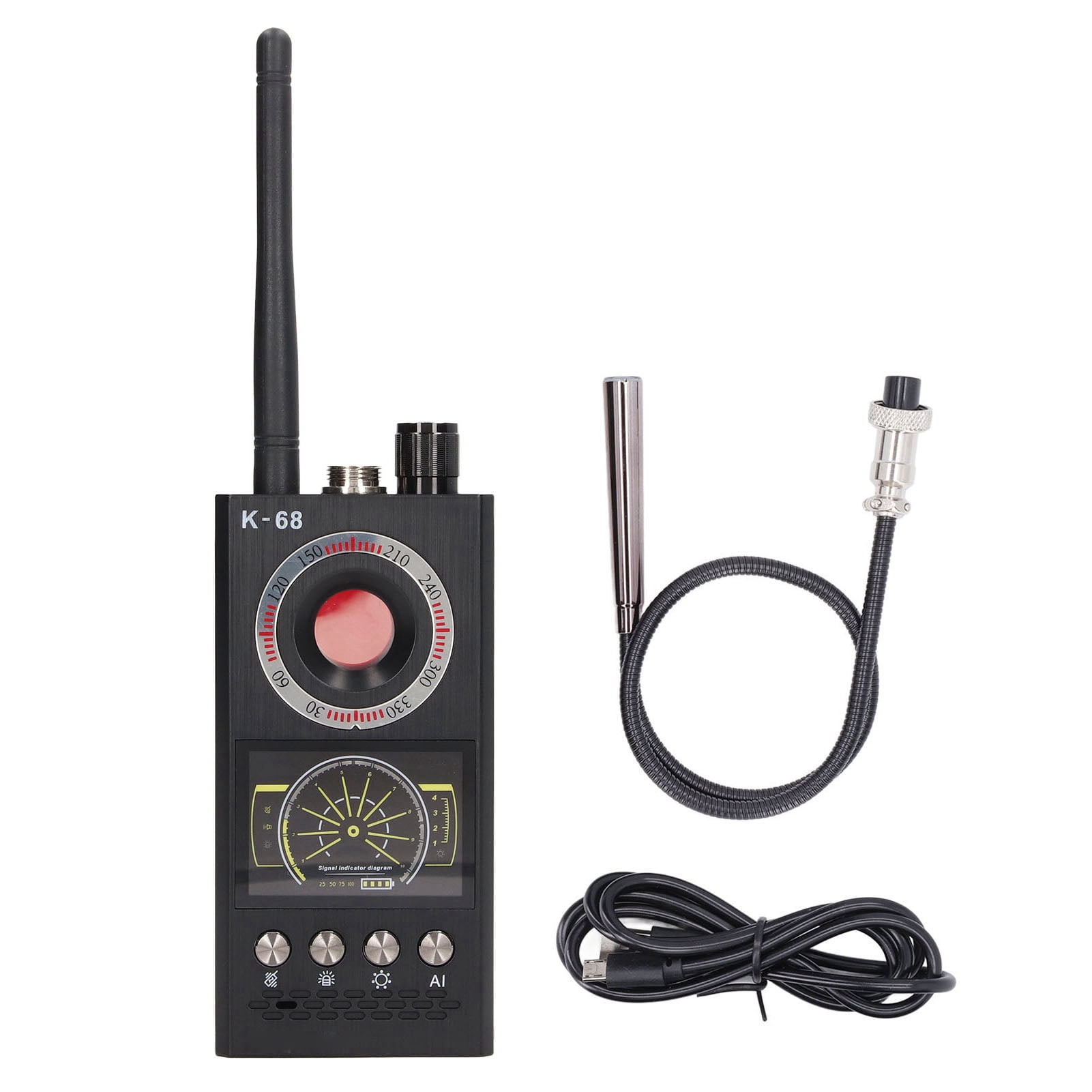 Uadme Signal Detector Wireless Bug Finder Camera Scanner Detecting Tool For Home Office