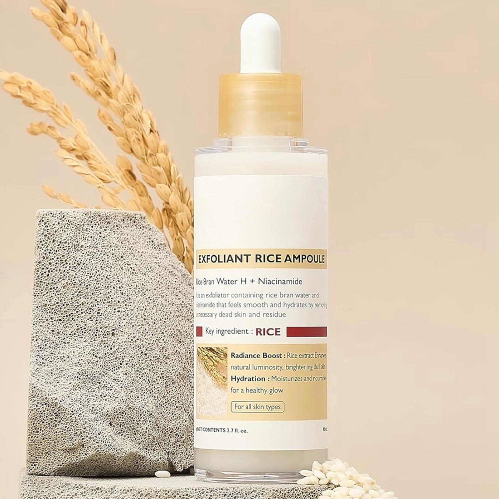 Uaeog KOEC Rice Exfoliating Moisturizing Essence Perfume Body Oil 80ML ...