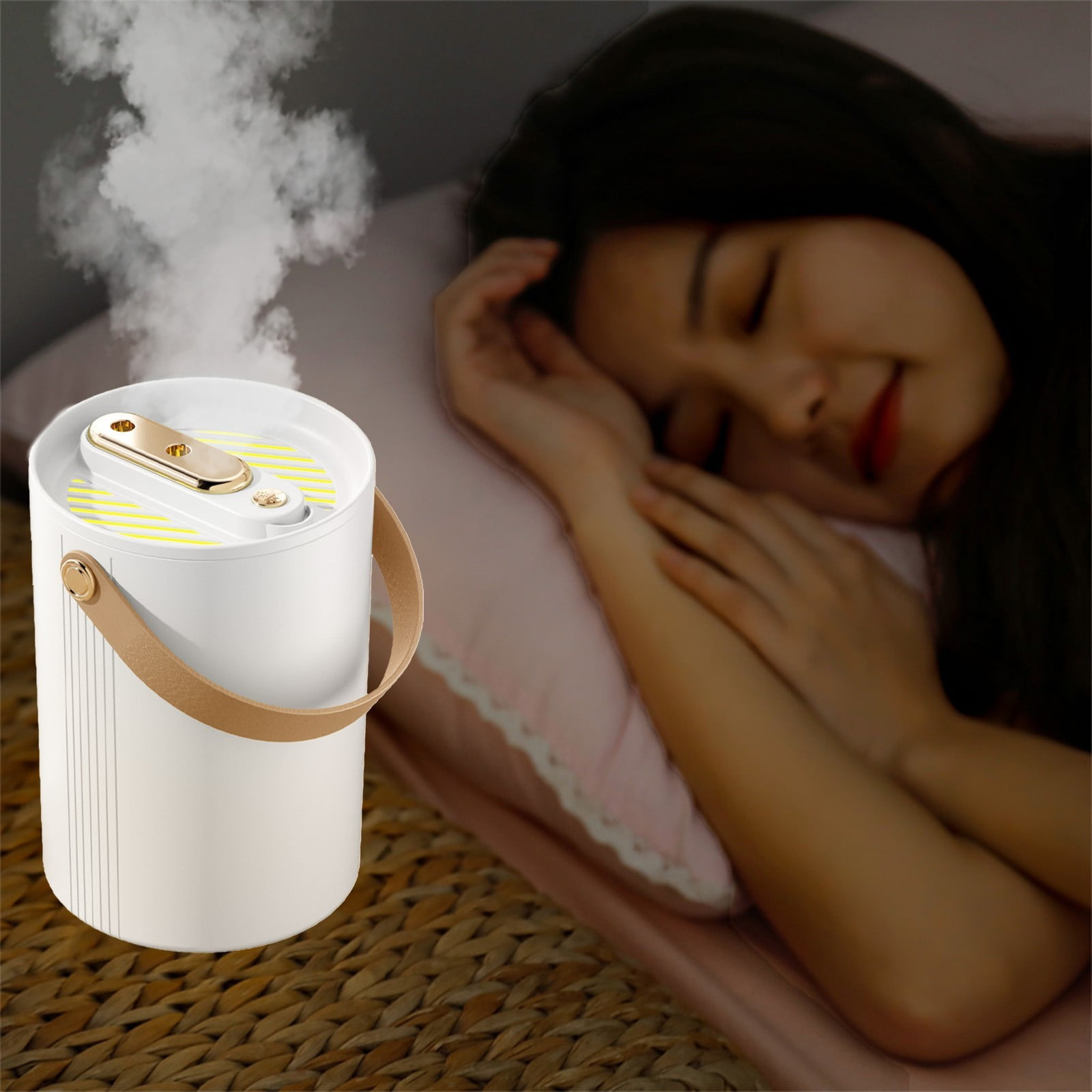 Uandlove Air Humidifier Portable Humidifiers For Bedroom Cool Mist ...