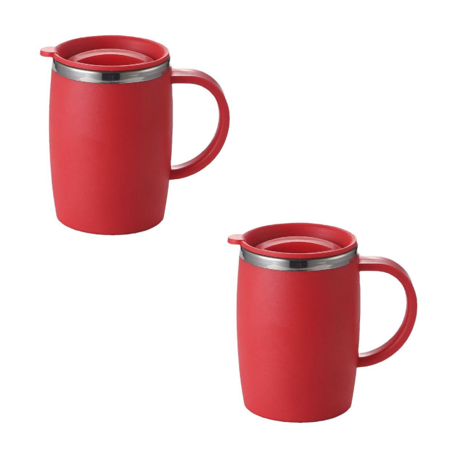Uanit 17 Oz Insulated Coffee Mug with Lid Stainless Steel Coffee Cup ...