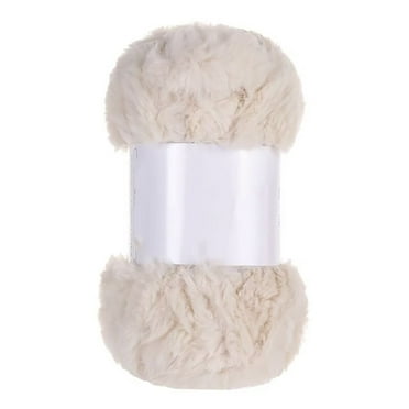 2 Skeins /6 Skeins Super Soft Fur Yarn Chunky Fluffy Faux Fur Yarn ...