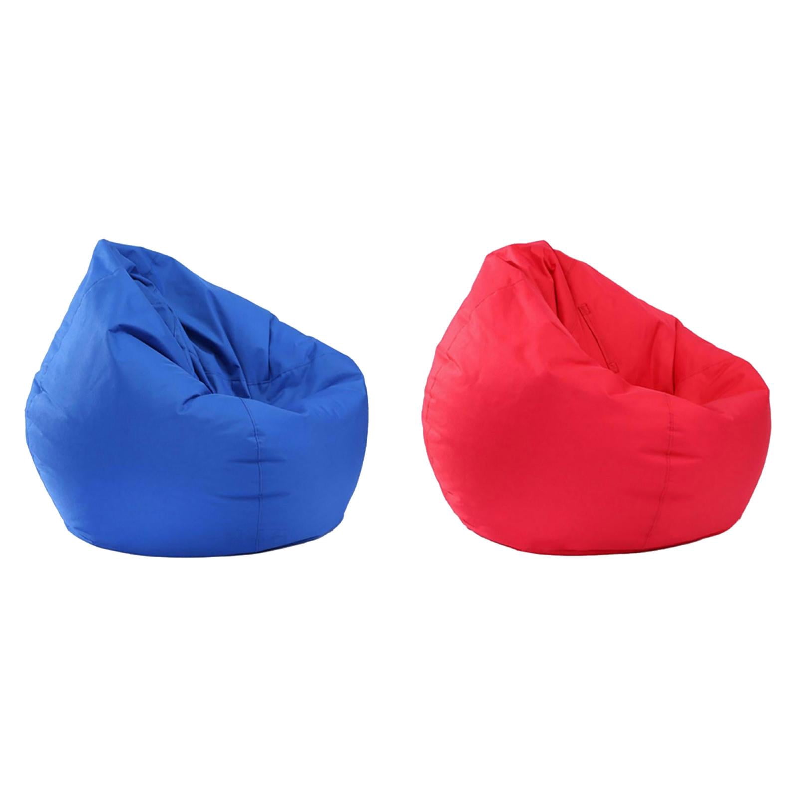 Uanit 2PCS Bean Bag Chairs Large Bean Bag Couch for Adults Stuffed Lazy ...