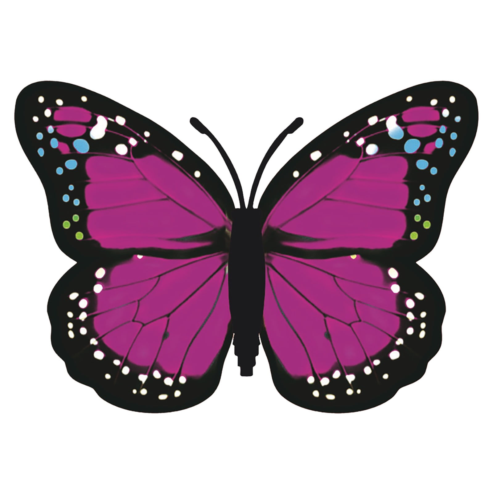 Uanit 3D Butterfly Refrigerator Magnets 9cm Realistic PVC Simulation ...