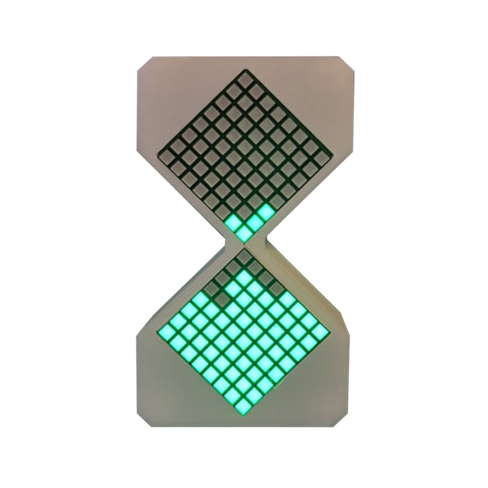 Uanit 3D Printed Electronic Hourglass 30 Minute Sand Timer Rotating LED ...