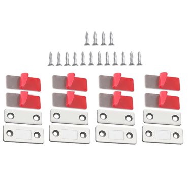 Hyper Tough 3.5 in. Horizontal Staple Safety Hasp, Zinc Plated ...