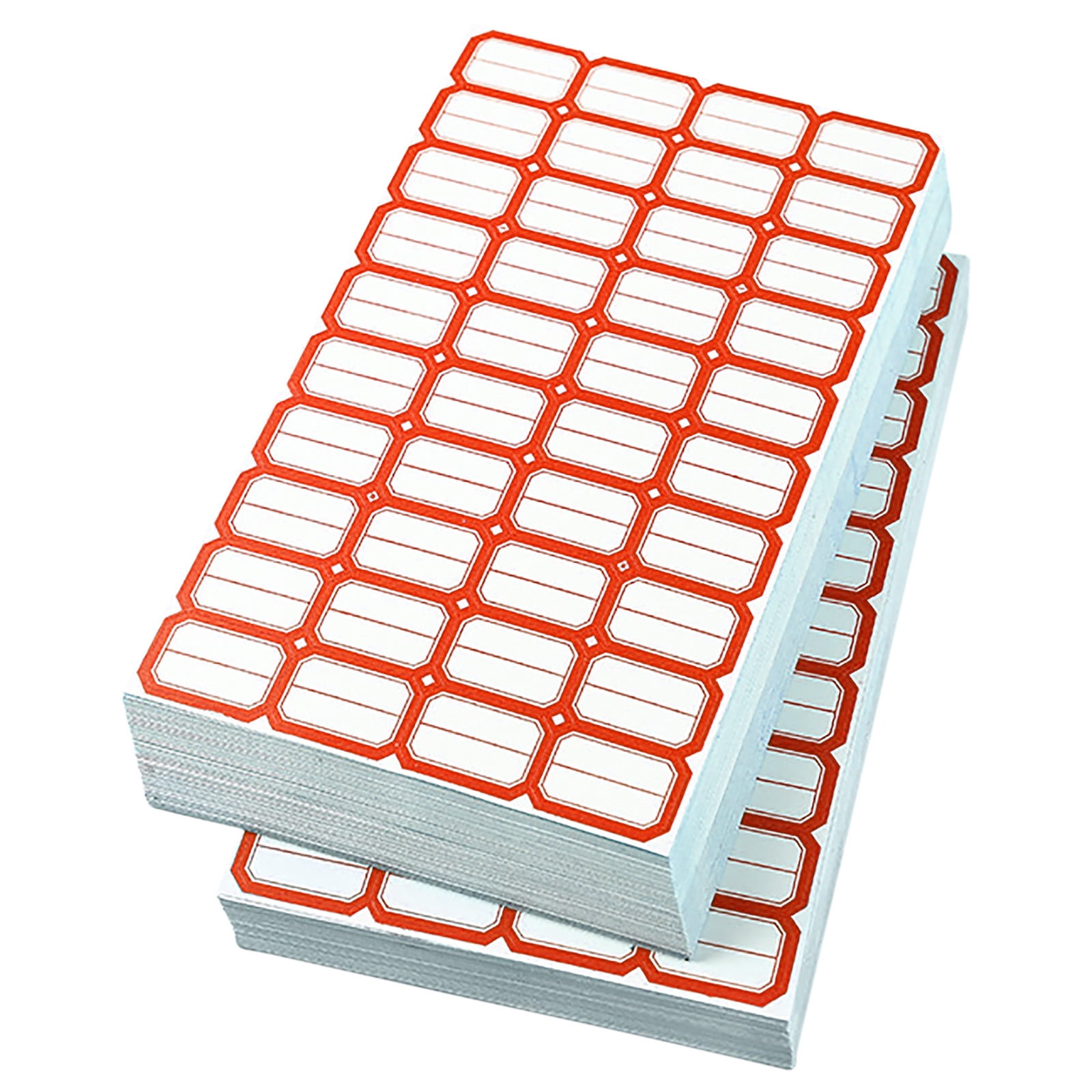 Uanit 50 Pack Blank White Labels Stickers to Write On, Stick on ...